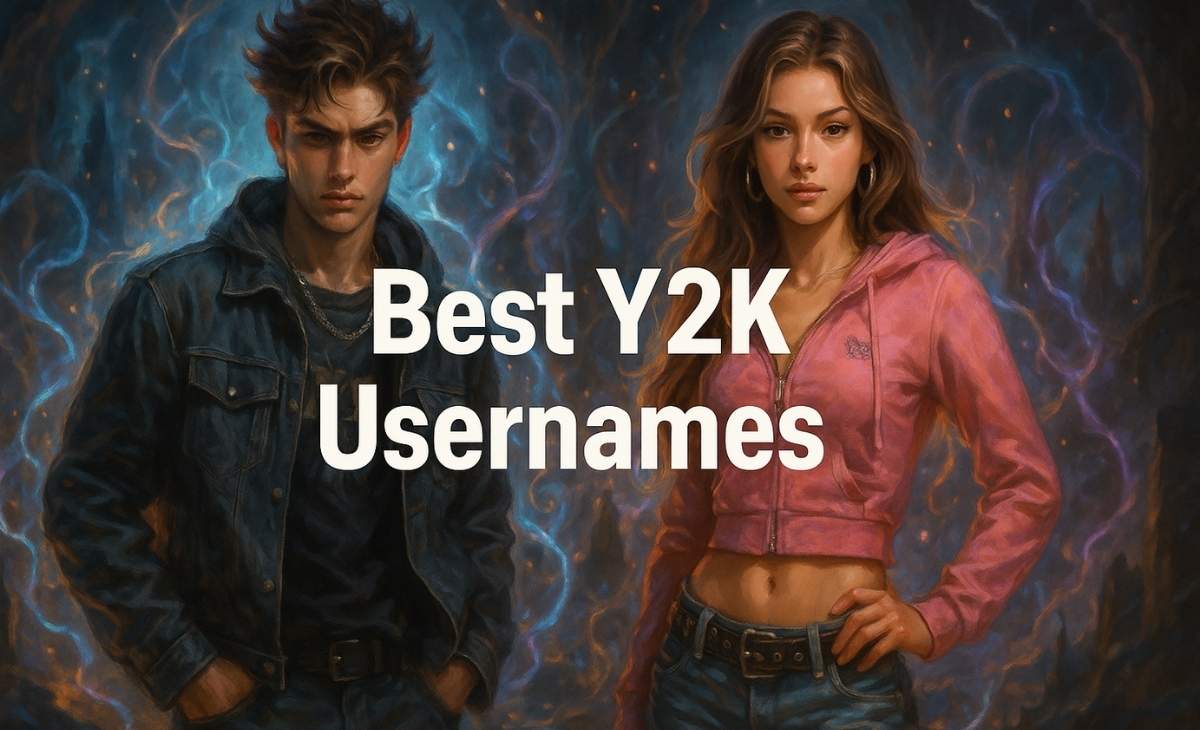 Best 500+ Y2K Usernames 2025: Cute, Cool, Edgy & Aesthetic 2000s Names ...