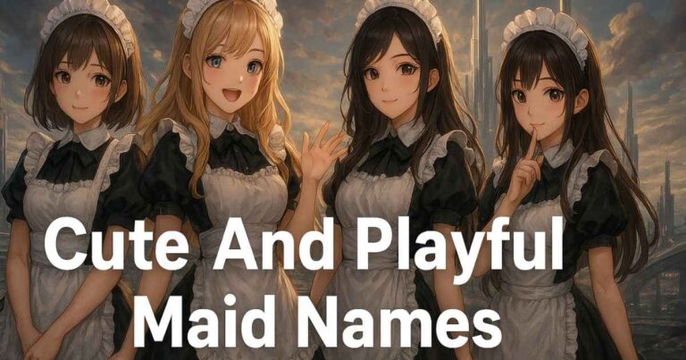 1500 Best Maid Names | Classic, Cute, French, Spanish & Unique Male ...