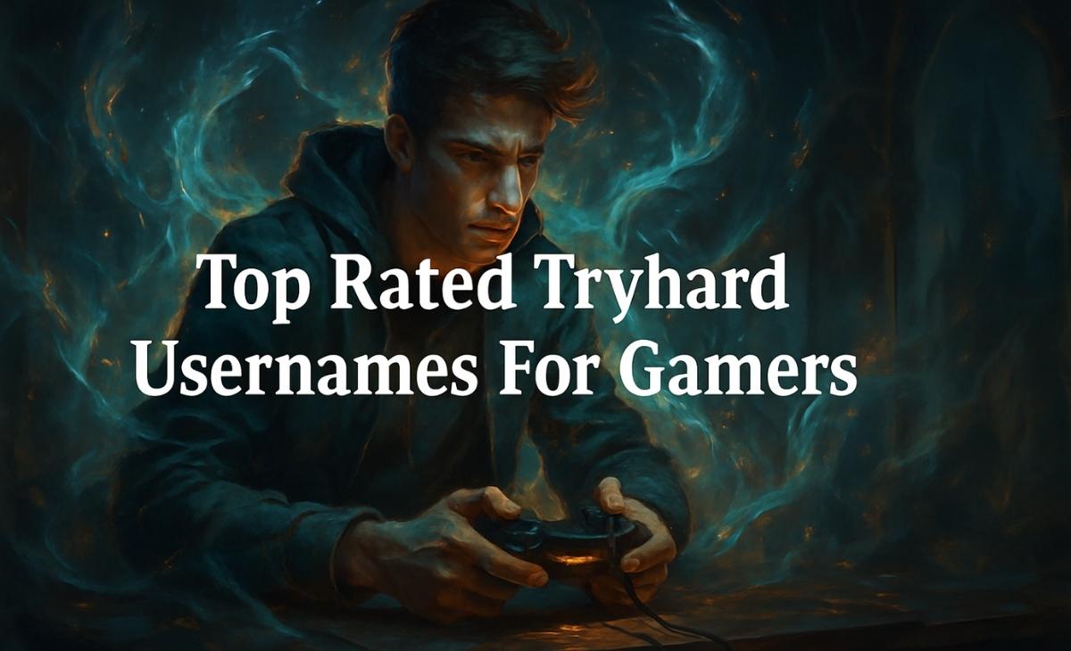 700+ Best Tryhard Names: Unique, Edgy, Funny & Gamertags for Xbox, PS4, PC